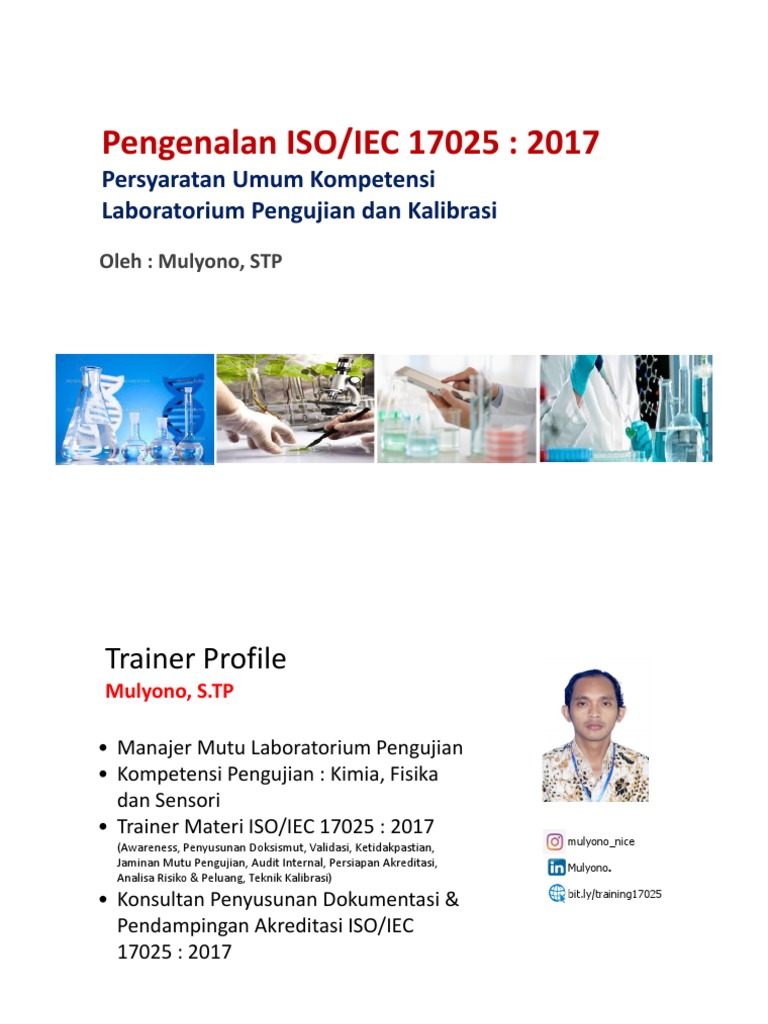Pengenalan 17025 | PDF
