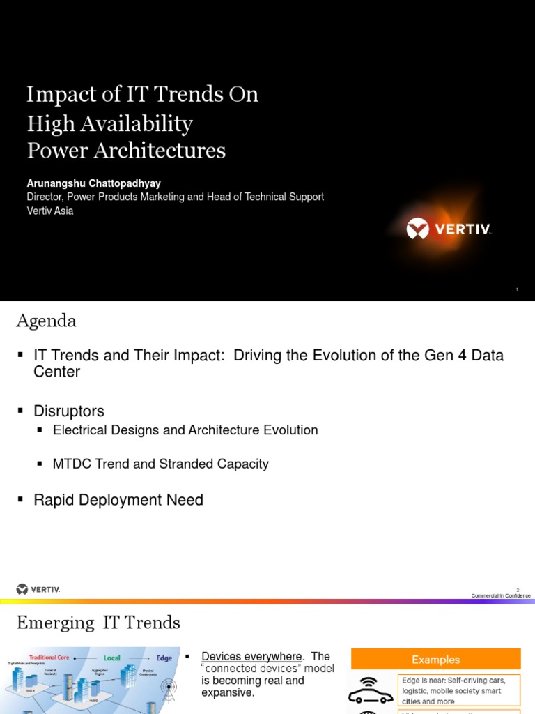 Impact of IT Trends On High Availability Power Architectures | PDF ...
