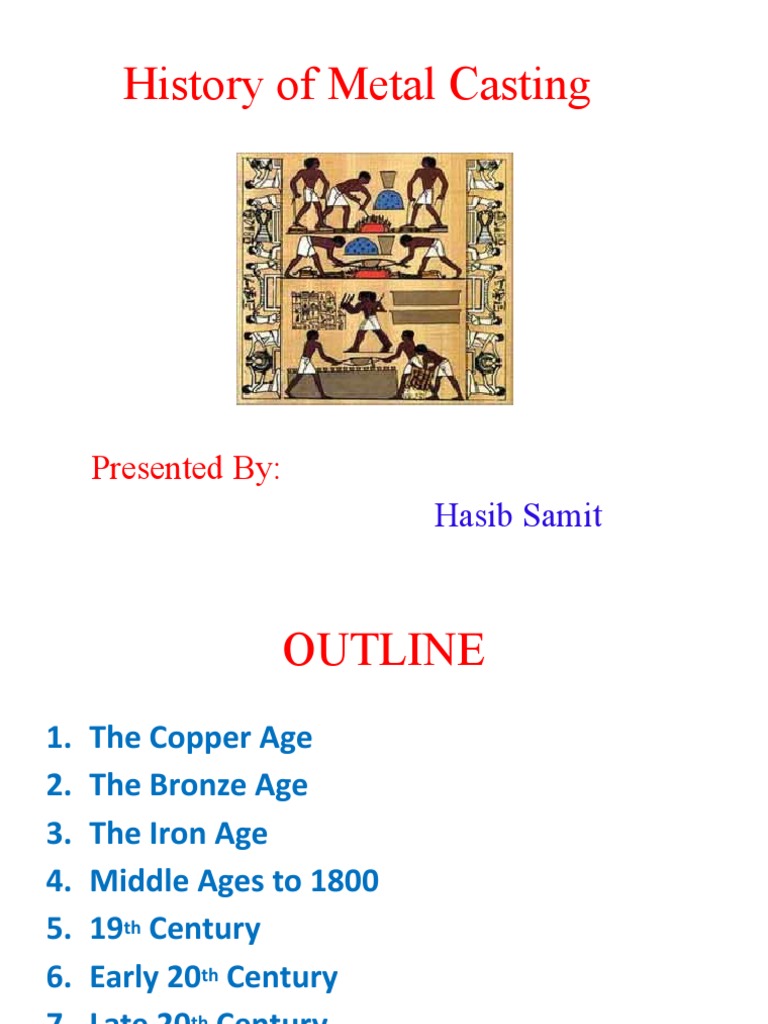Evolution of Metal Casting History | PDF | Transition Metals | Casting