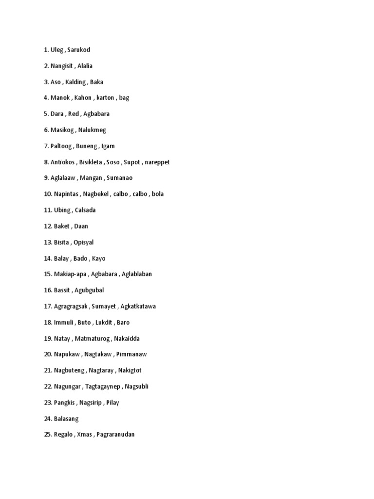 Hueteng Numbers With Meaning | PDF