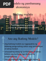 Ikalawang Modelo NG Pambansang Ekonomiya | PDF