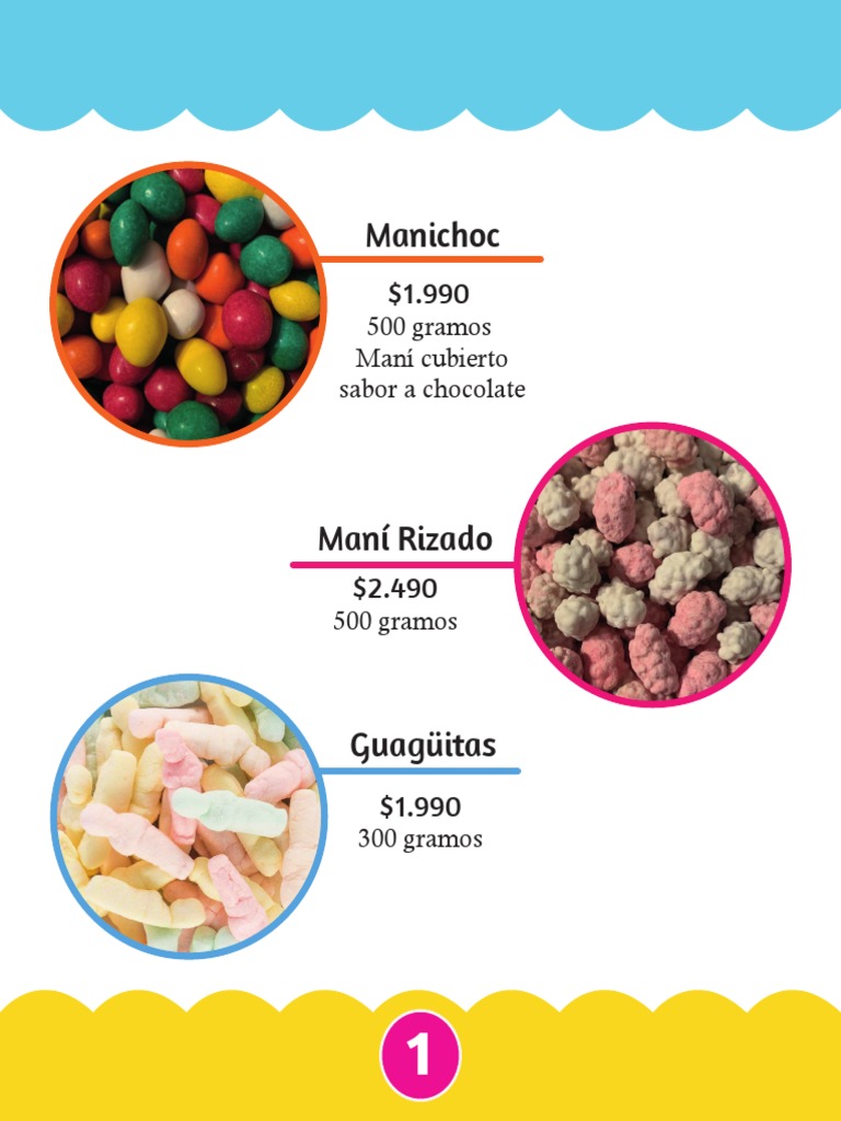 Catálogo Dulces | PDF