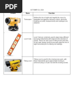 Types of Surveying Field Note | PDF | Surveying | Science