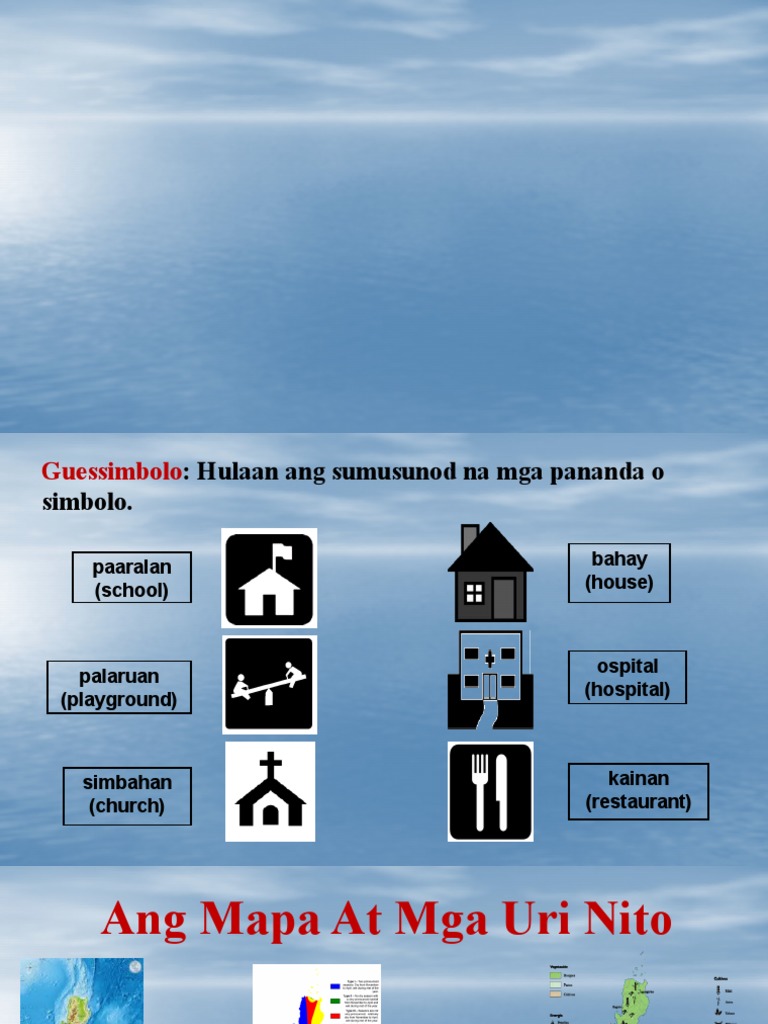 Ang Mapa at Mga Uri Nito | PDF