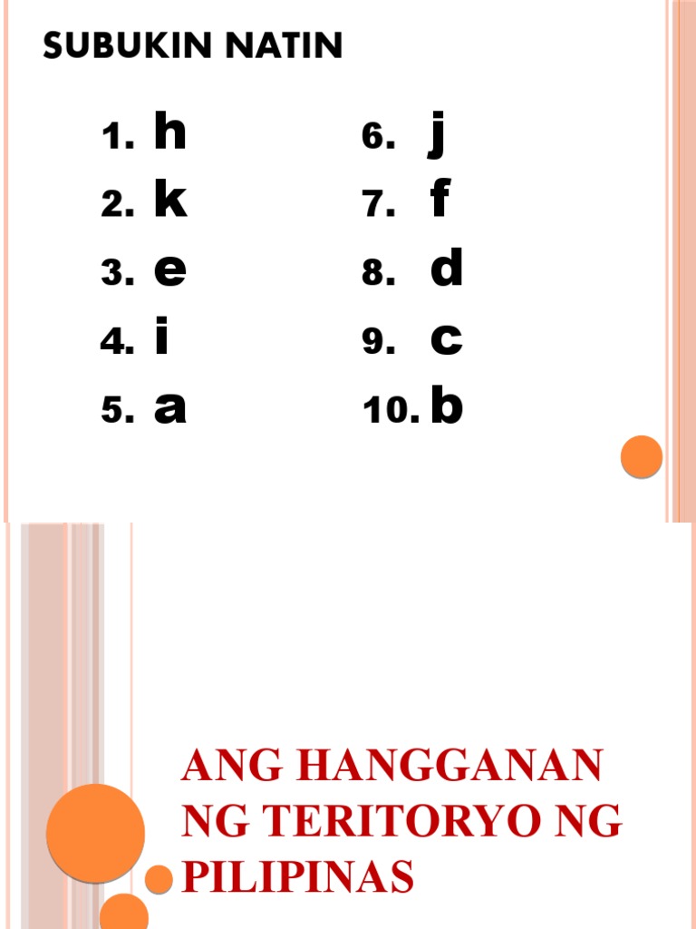 Teritoryo NG Pilipinas | PDF