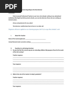 Potential Assessment Form | PDF | Leadership | Behavior Modification