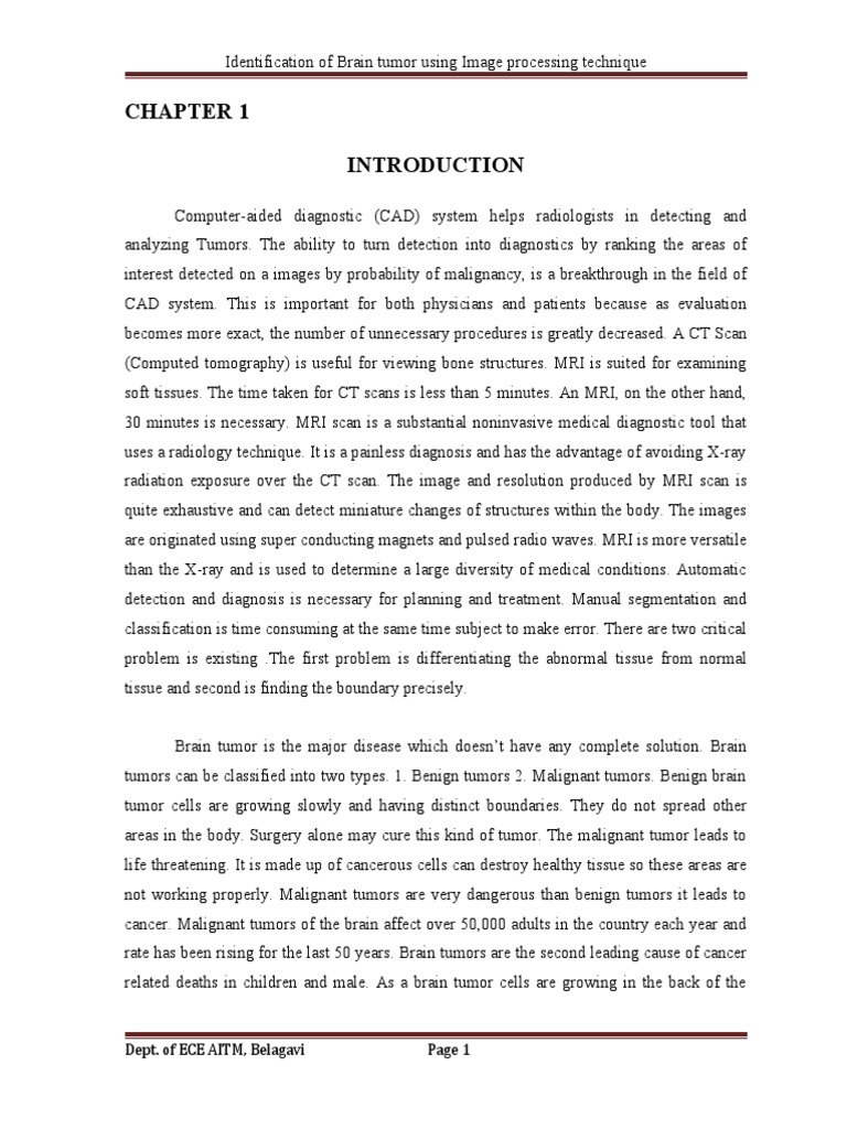 Brain Tumor Report | PDF | Matlab | Rgb Color Model