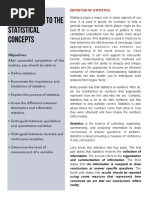 Math 7 Q4 Module 1 | PDF | Statistics | Data