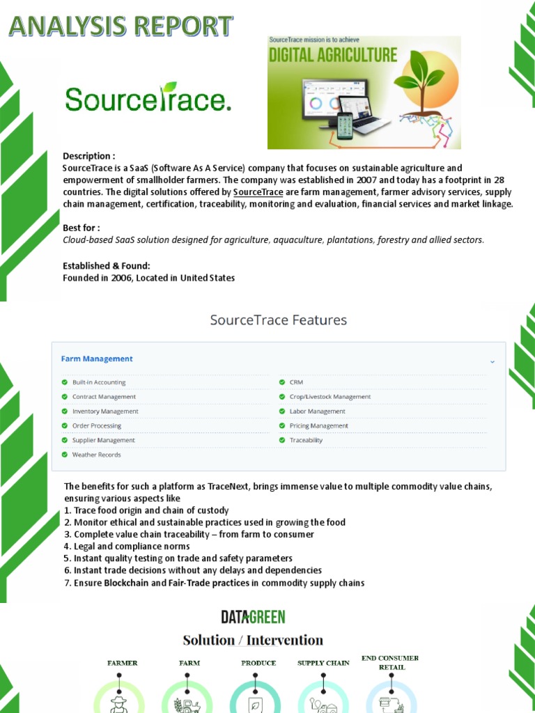 Source Trace Analysis Report | PDF | Business