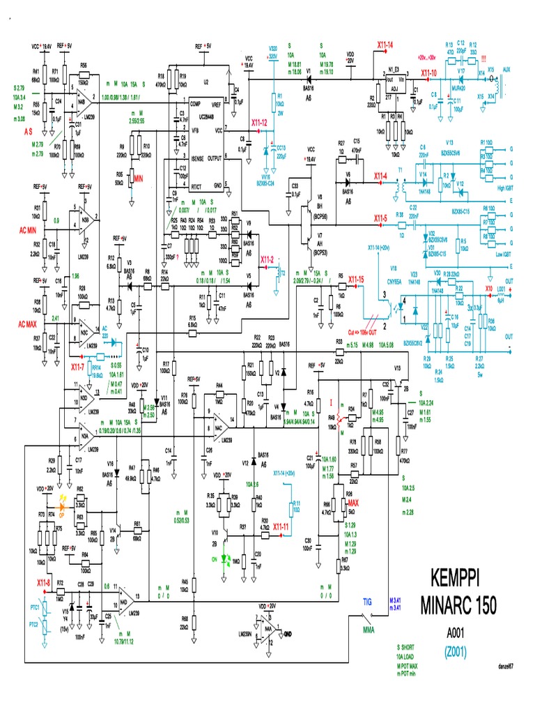 KEMPPI MINARC 150 A001 Si Partial Z001 OK | PDF