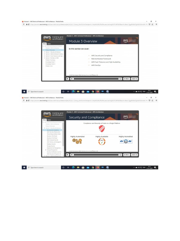 AWS Technical Professional - Module 3 - AWS Cloud Architecture | PDF