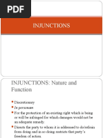 Injunction Basics and Sample Form | PDF | Injunction | Pleading