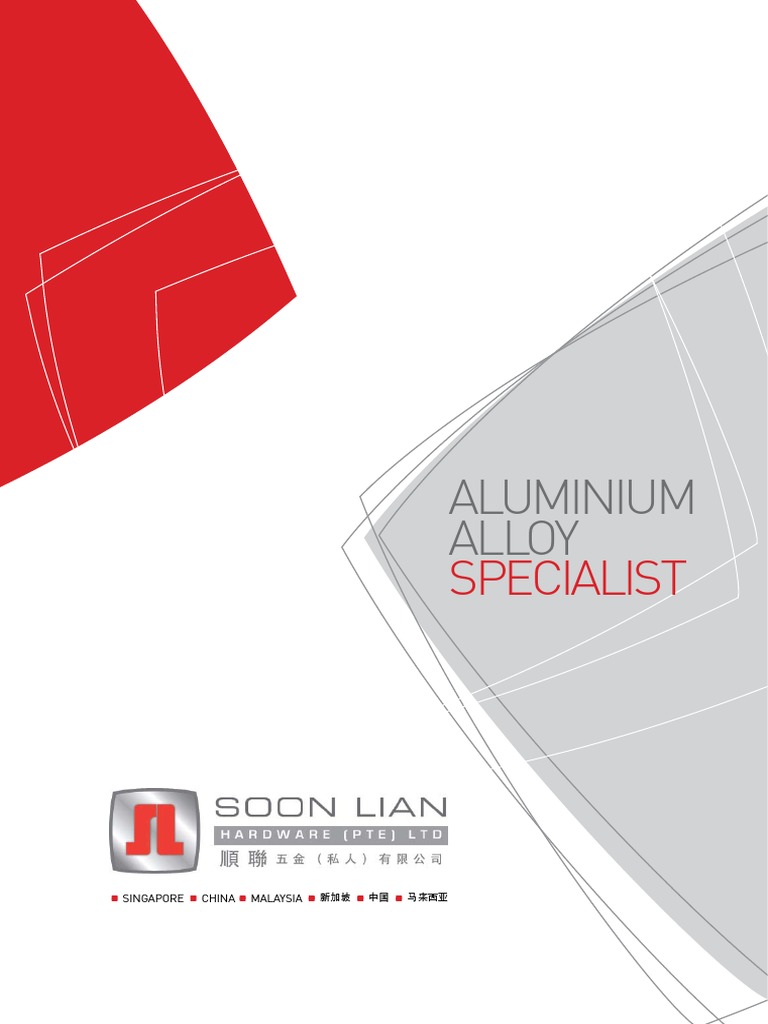 Pg.34 Soon Lian Aluminium Alloy Products | PDF | Sheet Metal ...