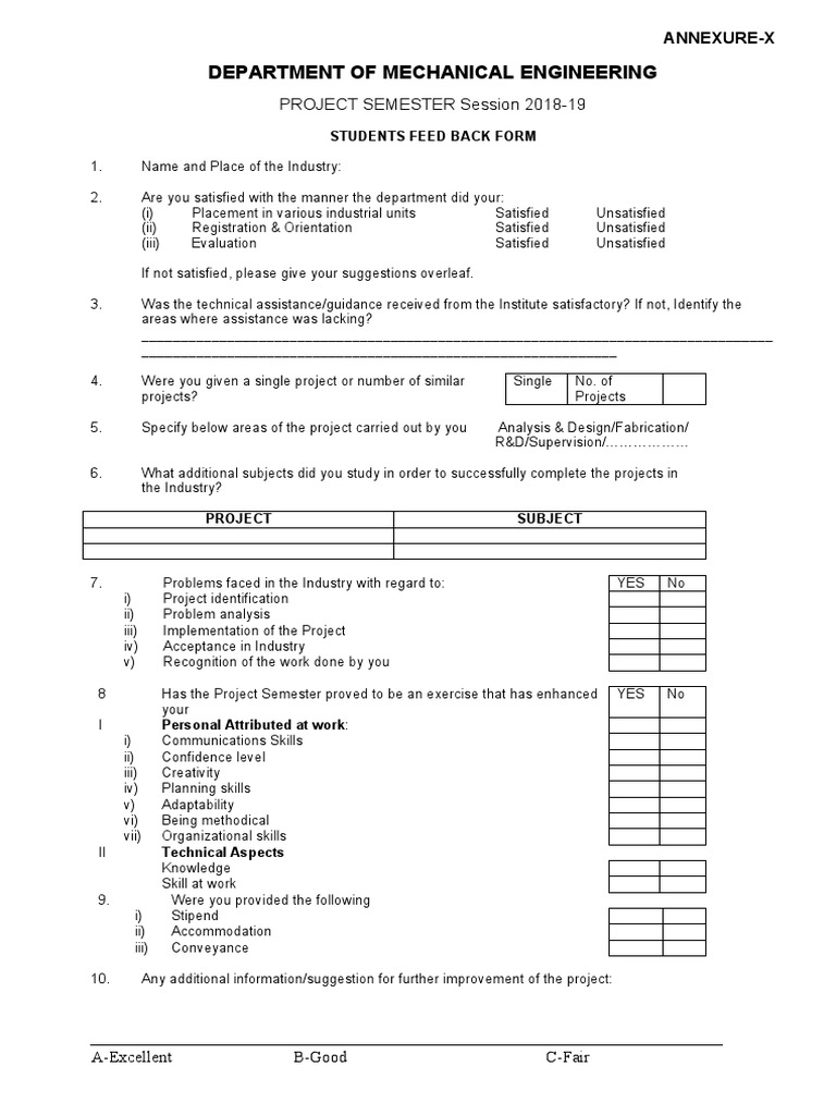Student Feedback | PDF | Applied Psychology | Behavior Modification