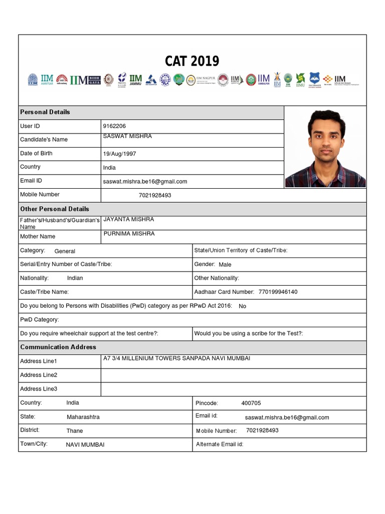 Personal Details: Father's/Husband's/Guardian's Name | PDF | Academic Degree | Educational Stages