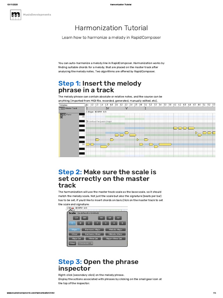 Harmonization Tutorial: Learn how to harmonize a melody in ...