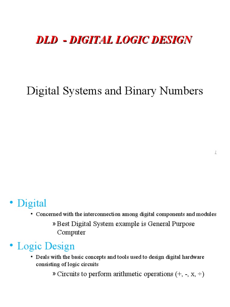 Final Digital Logic Design PPT | PDF | Logic Gate | Boolean Algebra