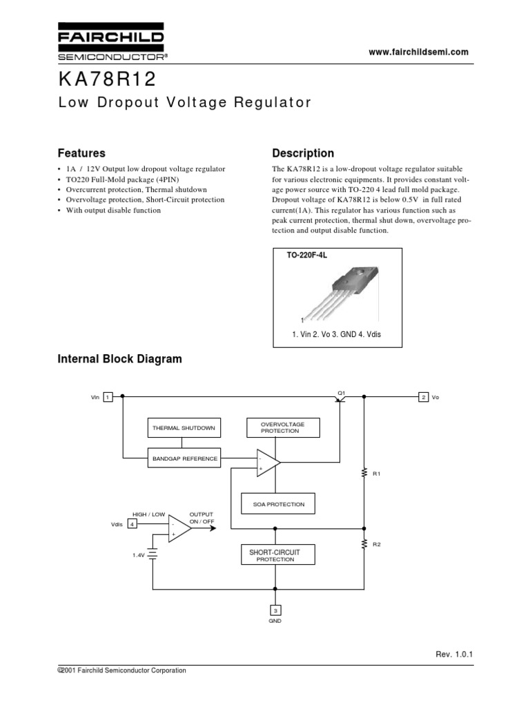 Ka78r12 PDF | PDF | Electronic Engineering | Electrical Engineering