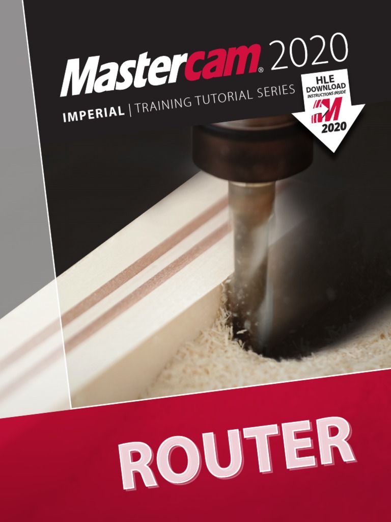 Mastercam2020 Router TrainingTutorial SAMPLE | PDF | Machine Tool ...