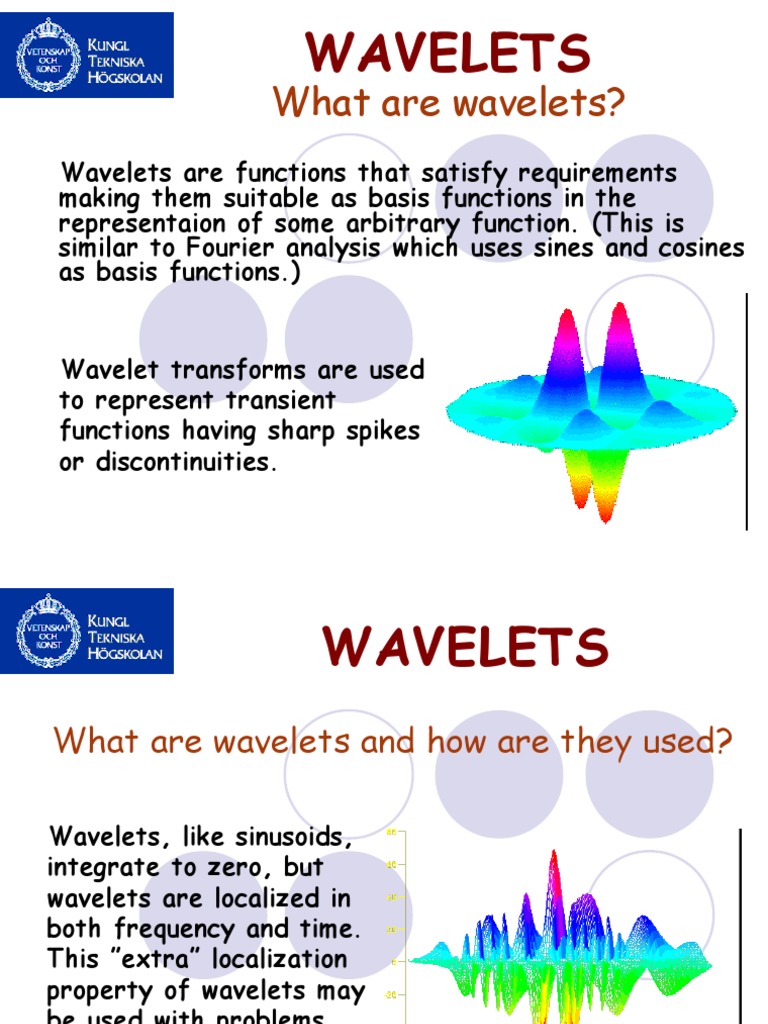 Wavelets | PDF