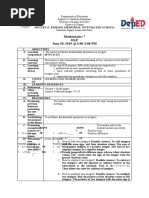 Lesson Plan Grade 4 Mathematics | PDF | Multiplication | Cognition