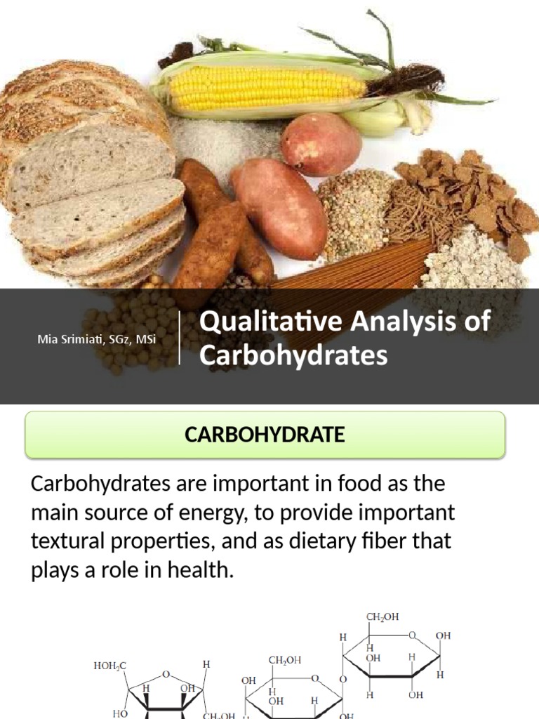 Carbohydrate Analysis - Qualitative Analysis - ENGLISH VERSION | PDF ...