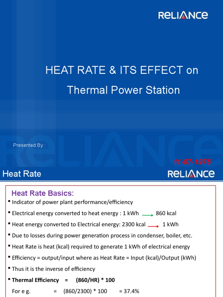 Heat Rate Analysis in Power Plants | PDF | Boiler | Coal