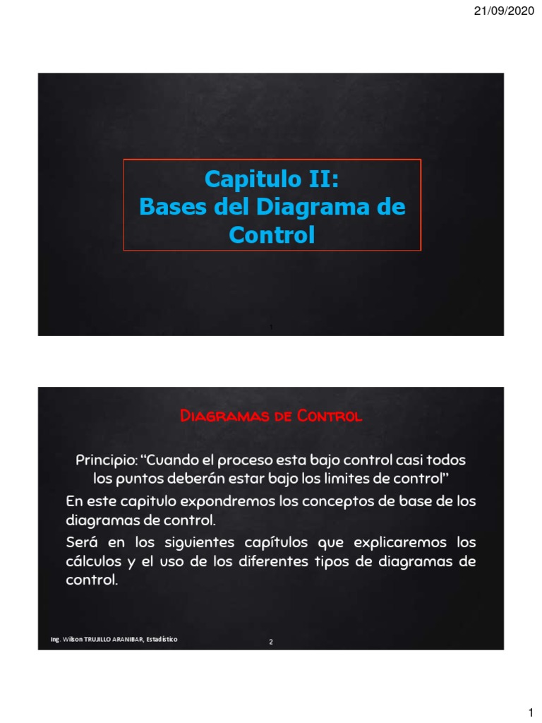 Fundamentos de Diagramas de Control | PDF | Muestreo (Estadísticas ...