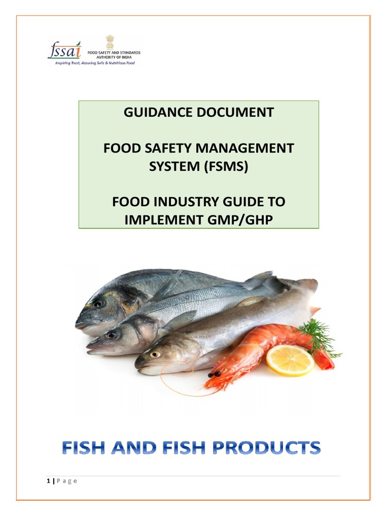 Guidance Document Fish 01 06 2018 PDF | PDF | Packaging And Labeling ...