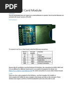 Datasheet MicroSD Module | PDF