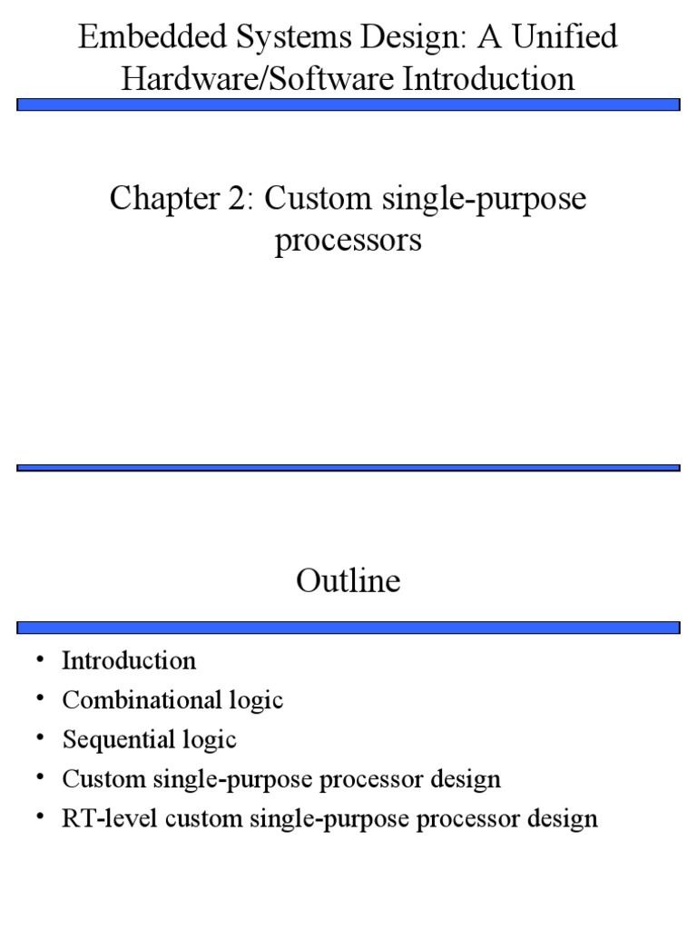 Embedded Systems Design A Unified Hardwaresoftware Introduction Pdf Field Effect
