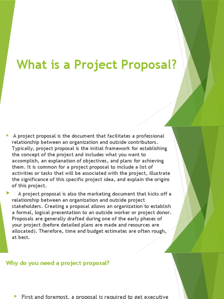 Understanding Project Proposals | PDF | Request For Proposal | Budget
