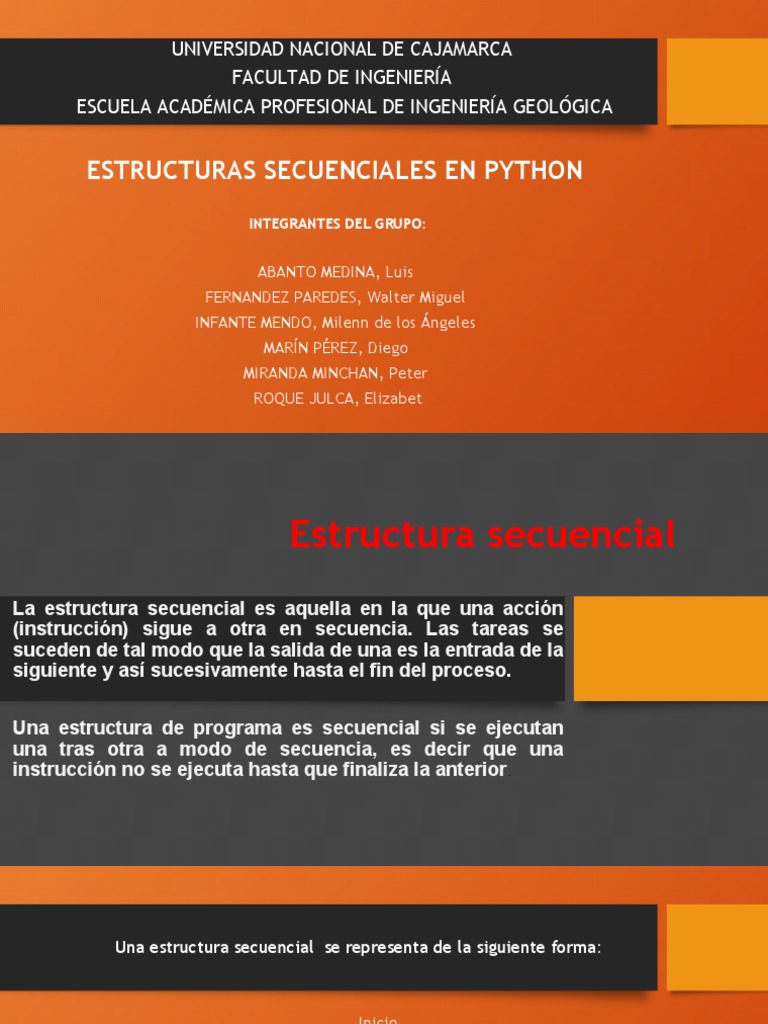 Estructuras Secuenciales | PDF | Programación de computadoras ...