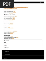 Codes USSD Togocel et Moov Togo | PDF | Secteurs du service