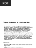 Chapter 1-3 of Life and Works of Rizal | PDF