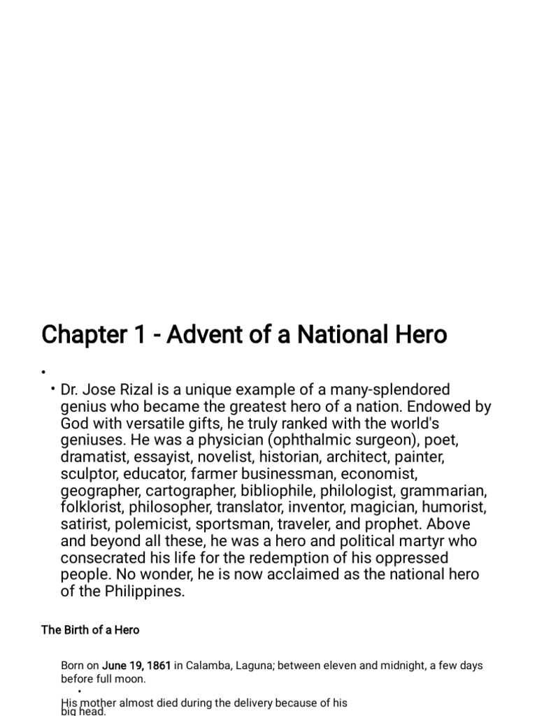 Presentation1 RIZAL 101 | PDF