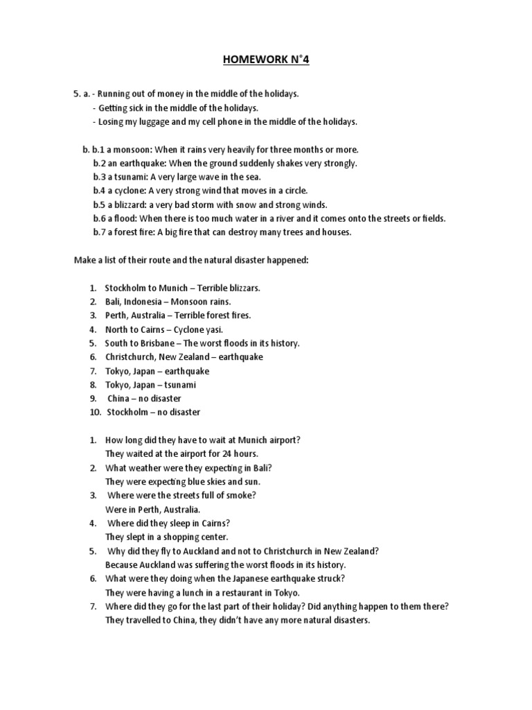 Homework 4 - Natural Disasters | PDF