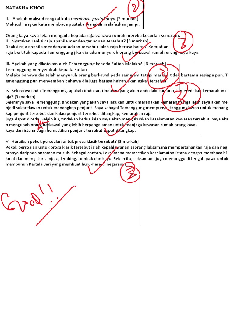 Natasha Alan Khoo Pendahuluan and Antologi Amrked and Send | PDF