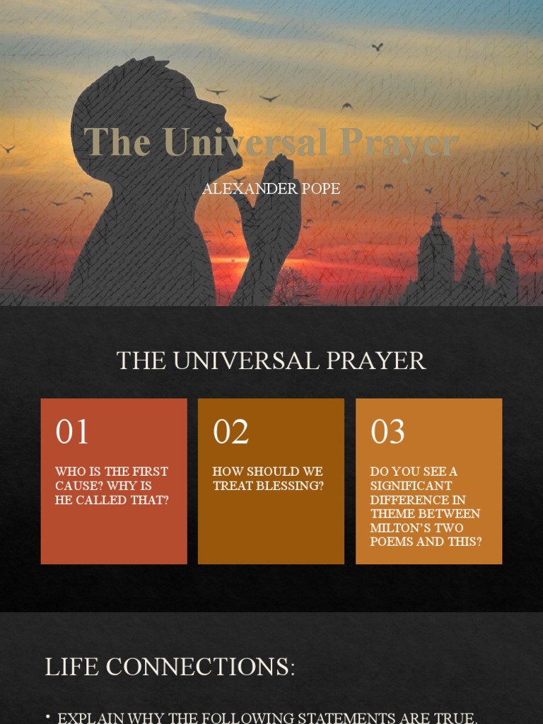 The Universal Prayer | PDF