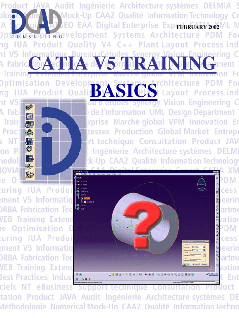 CATIA V5 Basics Training Guide | PDF | Icon (Computing) | Menu (Computing)