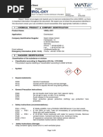 MSDS - Omo Powder Detergent | PDF | Toxicity | Personal Protective Equipment