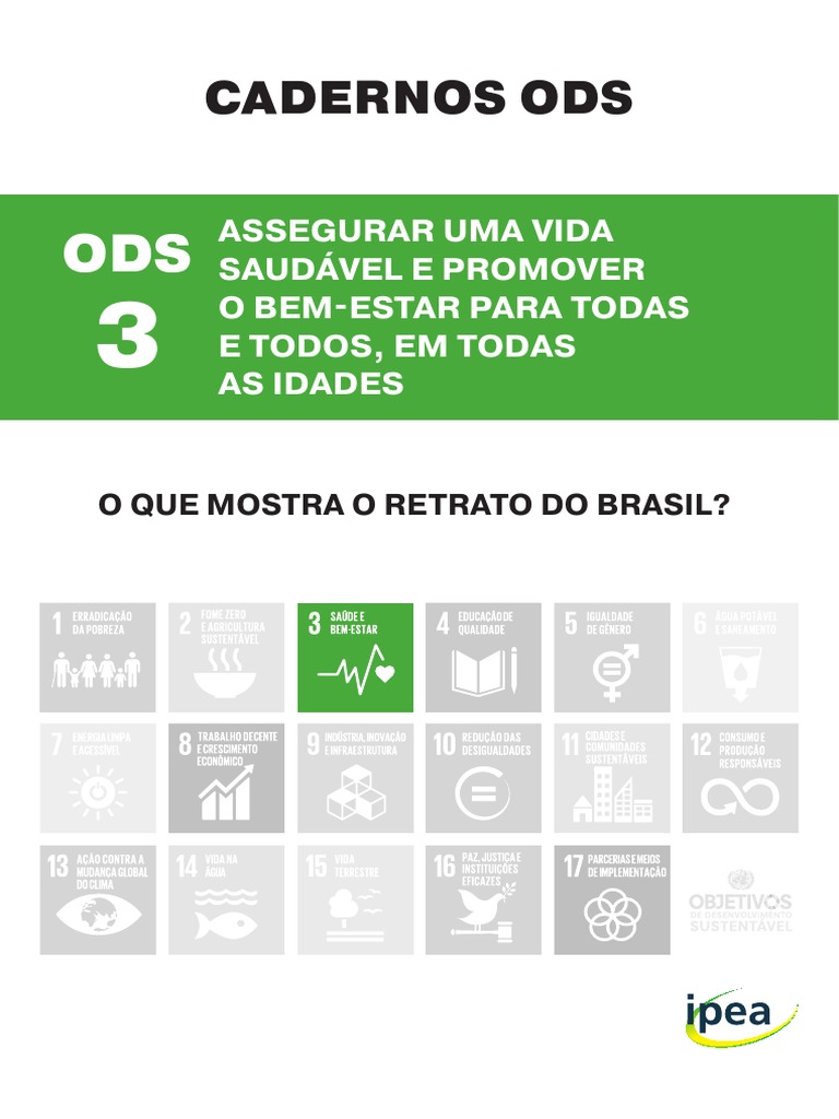 Cadernos ODS Objetivo 3 PDF | PDF | Vírus da Zika | Taxa de mortalidade