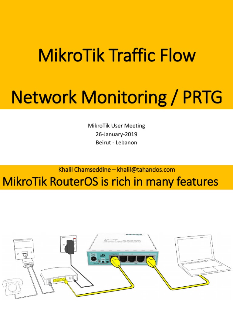 Presentation MikroTik Traffic FlowNetwork | PDF | Communications Protocols | Telecommunications ...