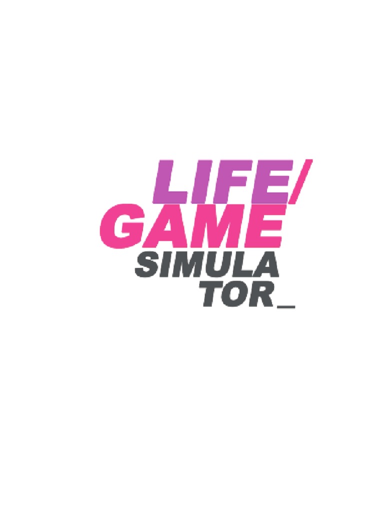 Life Game Simulator | PDF