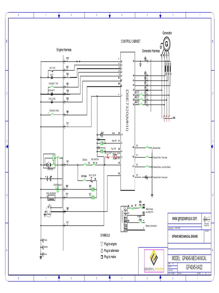 GP Mechanical Wiring Diagram | PDF | Electrical Engineering ...