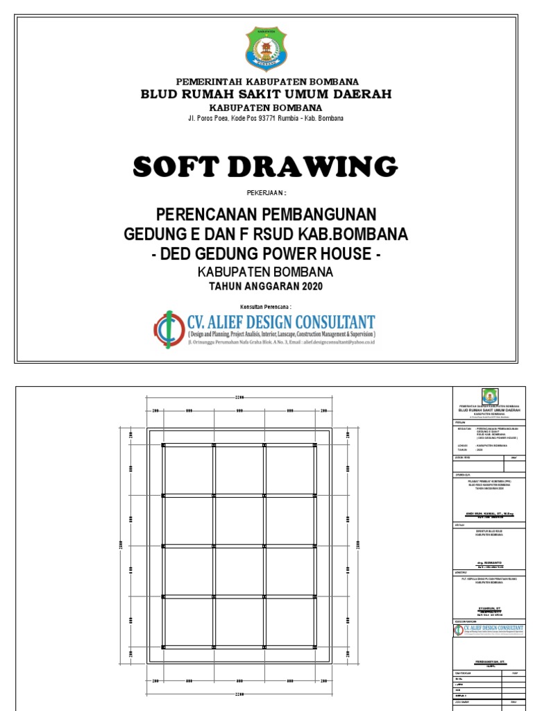 Ded Gedung Ef Power House PDF | PDF