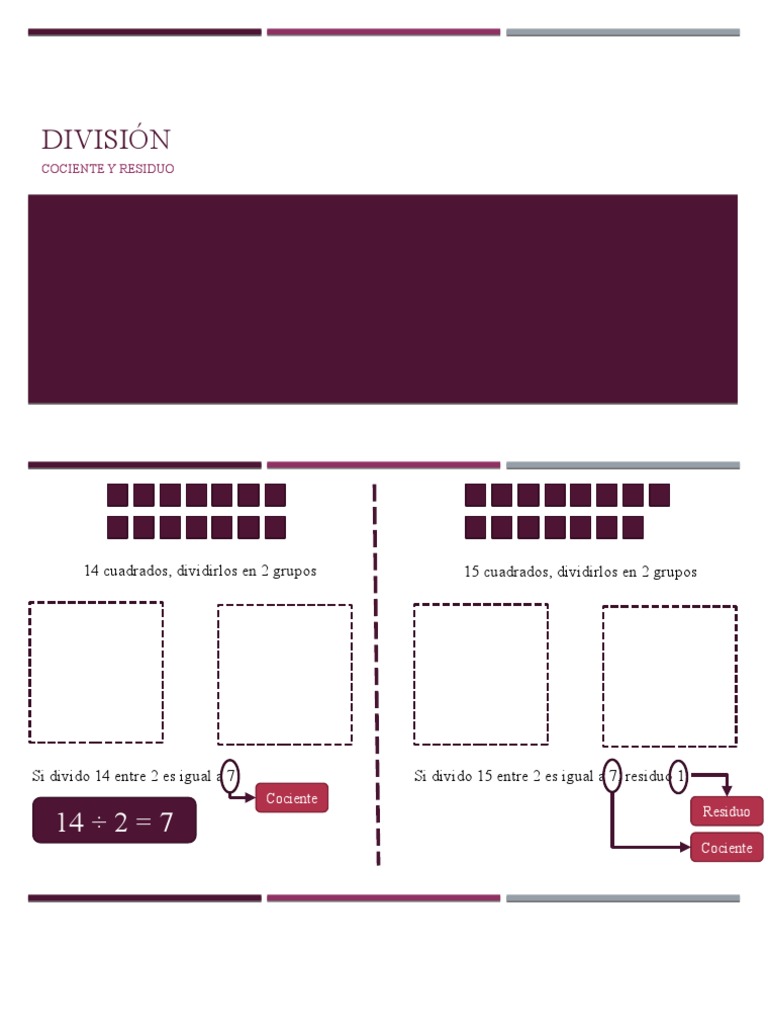 Divisiones Sin Residuo para Primaria | PDF | Números | Enseñanza de ...