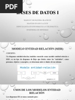 Modelo Entidad Relacion | PDF | Modelo relacional | Bases de datos