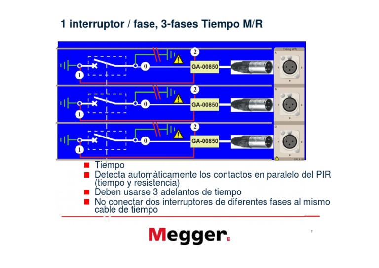 MEGGER TM1800 - 5 - Conexiones2 | PDF | Ciencia y matemáticas | Informática