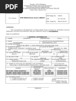 Police Personal File (PPF) 201 File (Pais Folder) | PDF | Notary Public ...